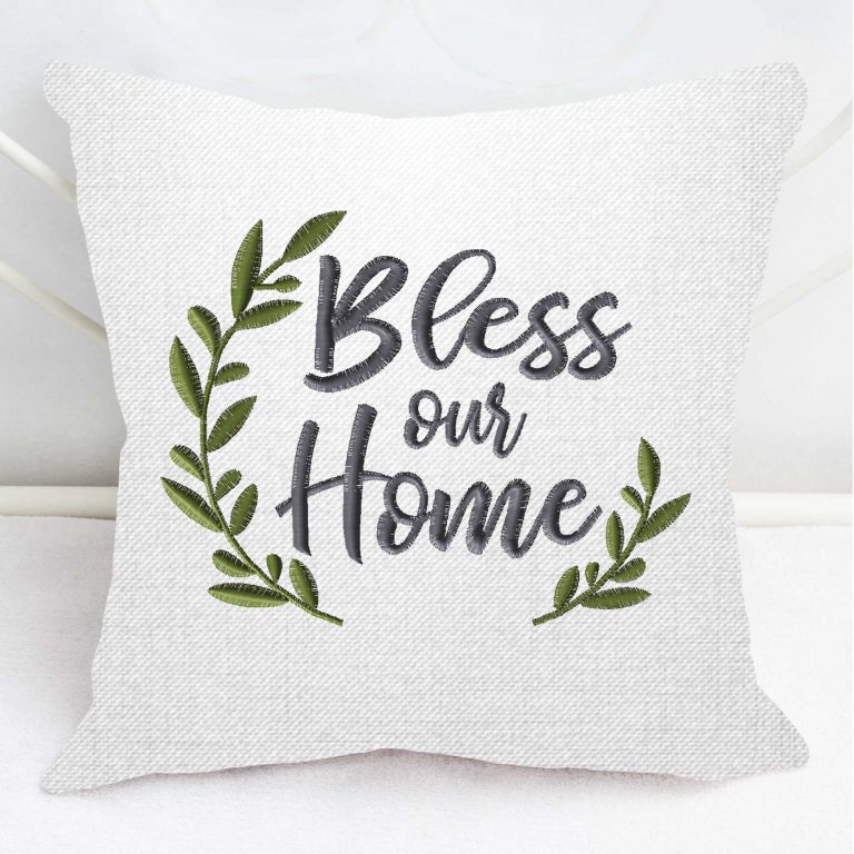 Bless Our Home #1220 - Embroidery Village LLC