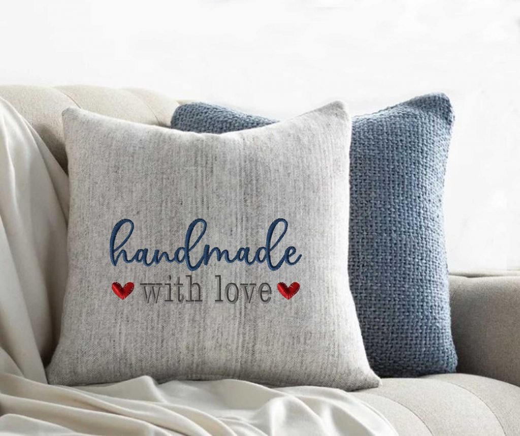 Handmade with Love #1344 - Embroidery Village LLC