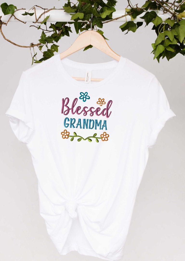 Blessed Grandma #1512 - Embroidery Village LLC