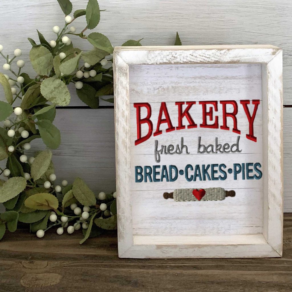 Bakery Fresh Baked #1237 - Embroidery Village LLC