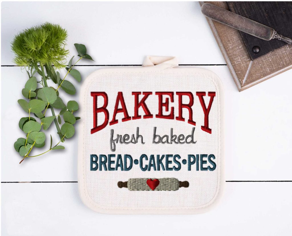 Bakery Fresh Baked #1237 - Embroidery Village LLC