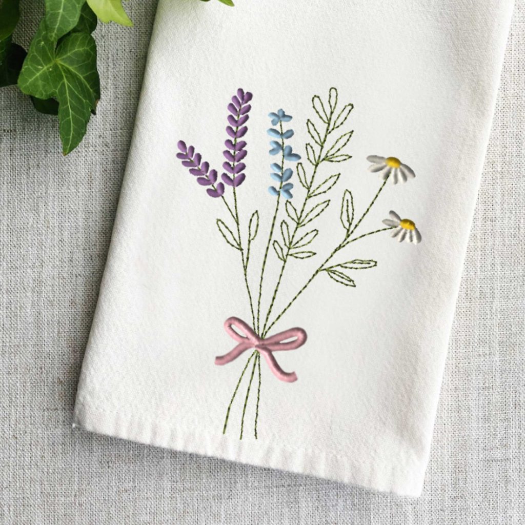 Wildflower Bunch #1552 - Embroidery Village LLC