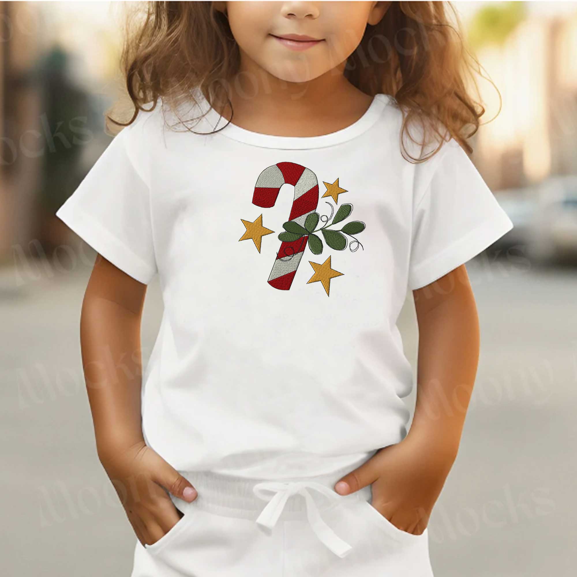 Candy Cane #1613 - Embroidery Village LLC