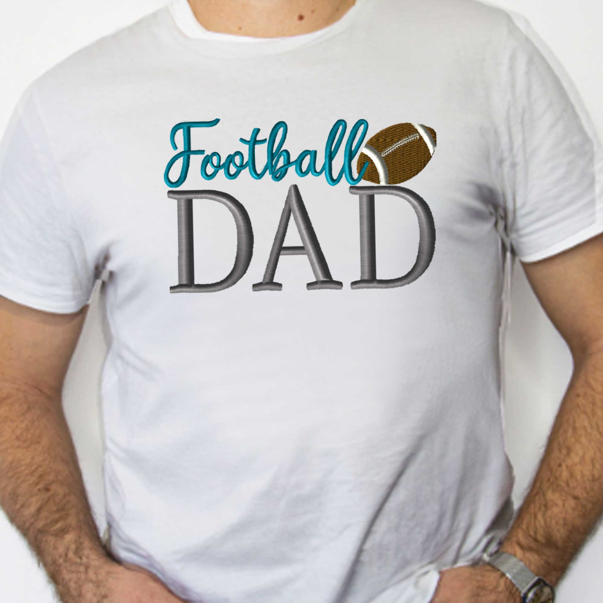 Football Mom #1368 - Embroidery Village