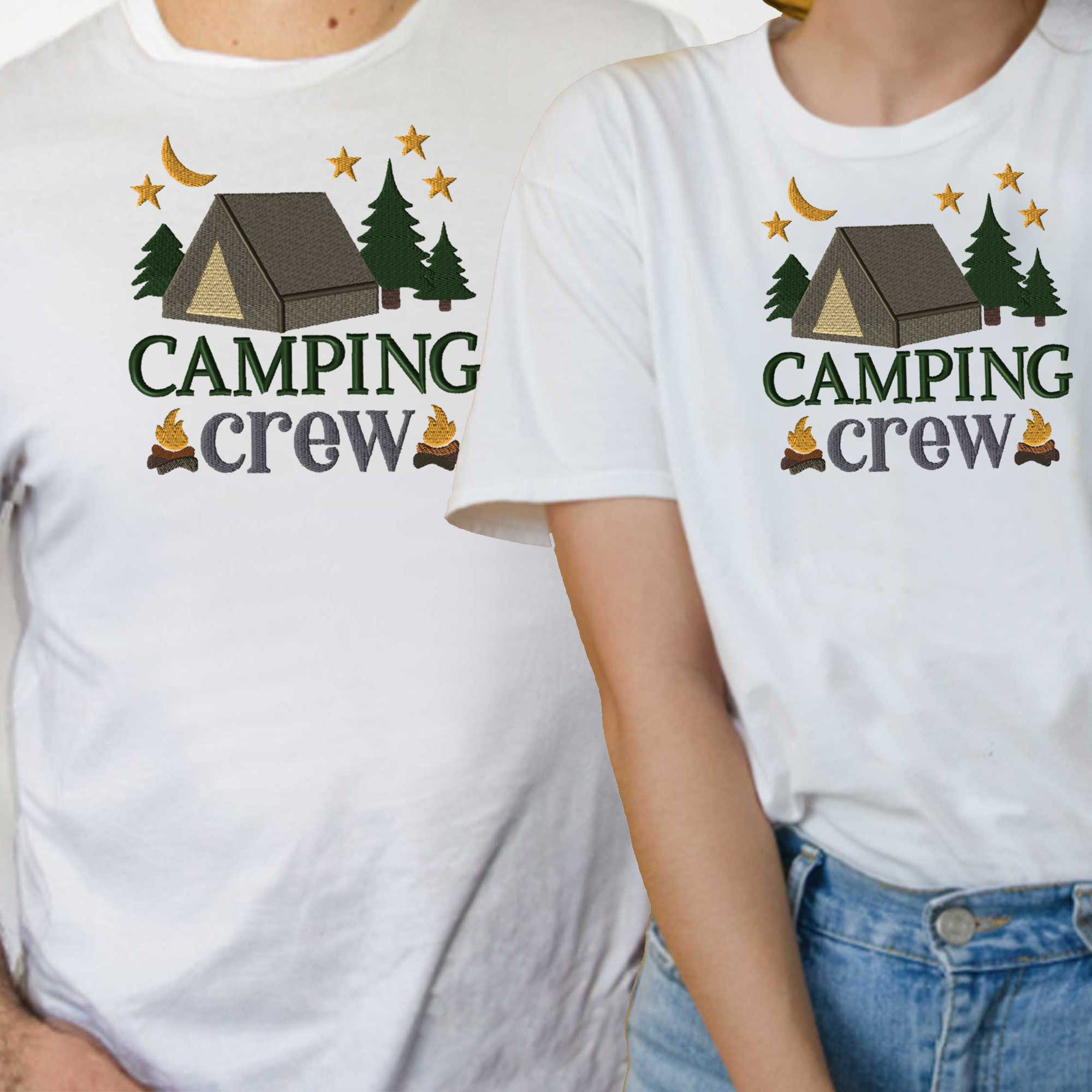 Camping Crew #1695 - Embroidery Village LLC