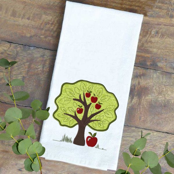 Apple Tree Applique #1275 - Embroidery Village LLC