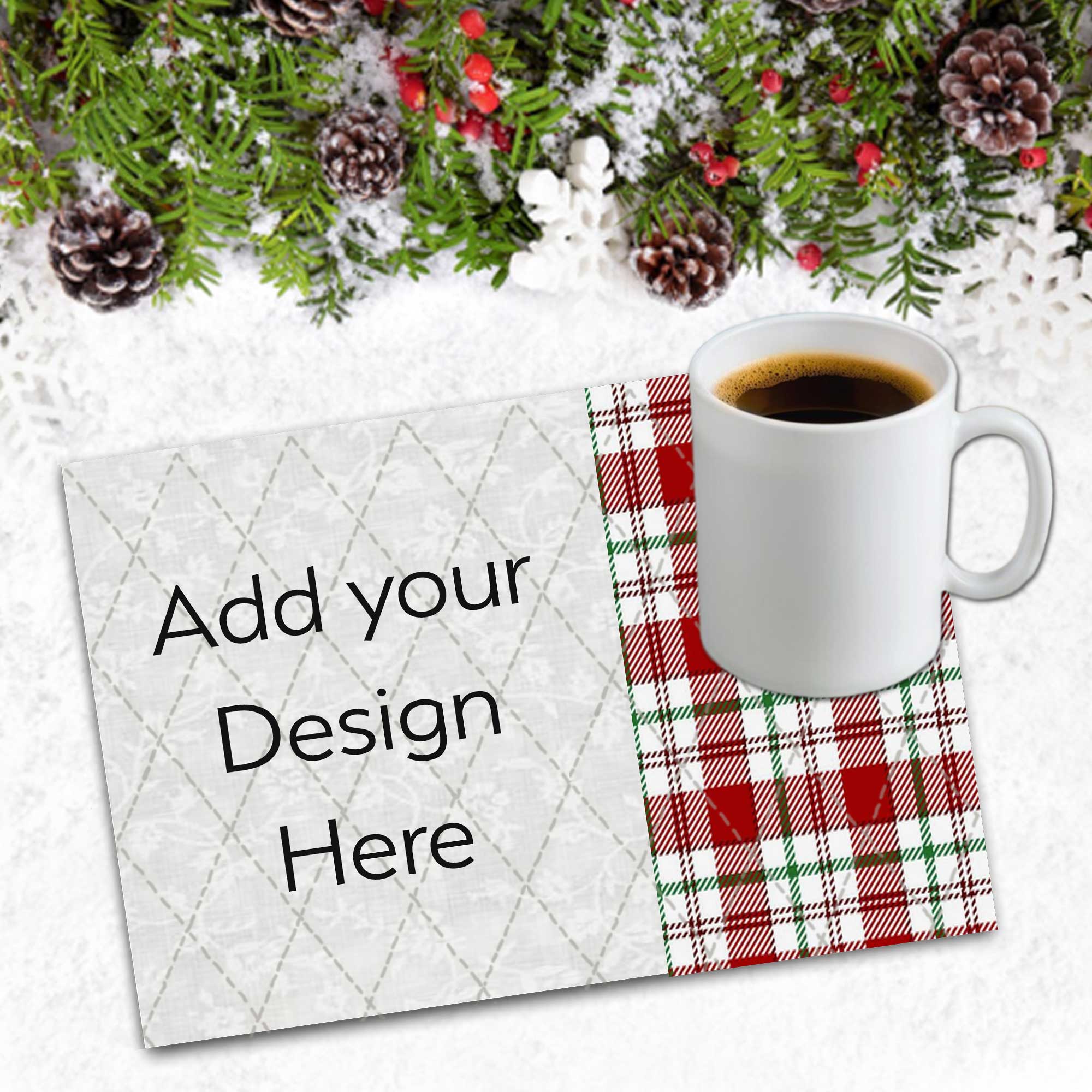 Mug Rug Pattern | Add your own Design | ITH Machine Embroidery